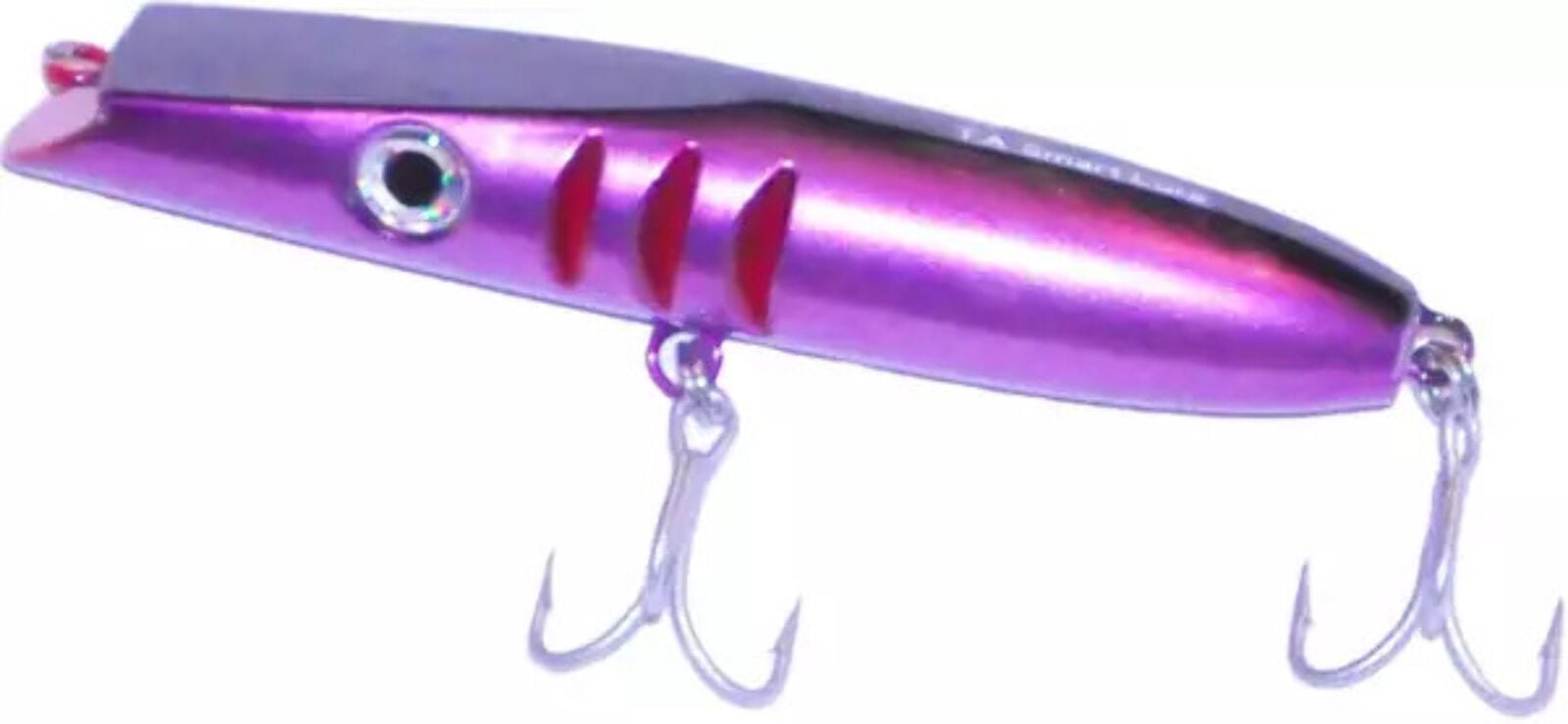Tactical Anglers Sub Darter Smart Lures, 7", 3oz, Black/Purple ...