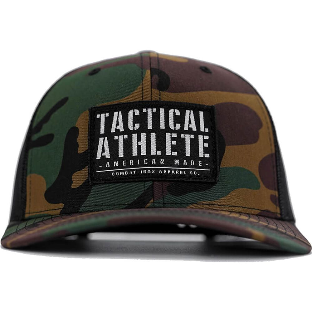 Tactical Athlete™ American Made Snapback Hat Bdu Camo / Black - Walmart.com