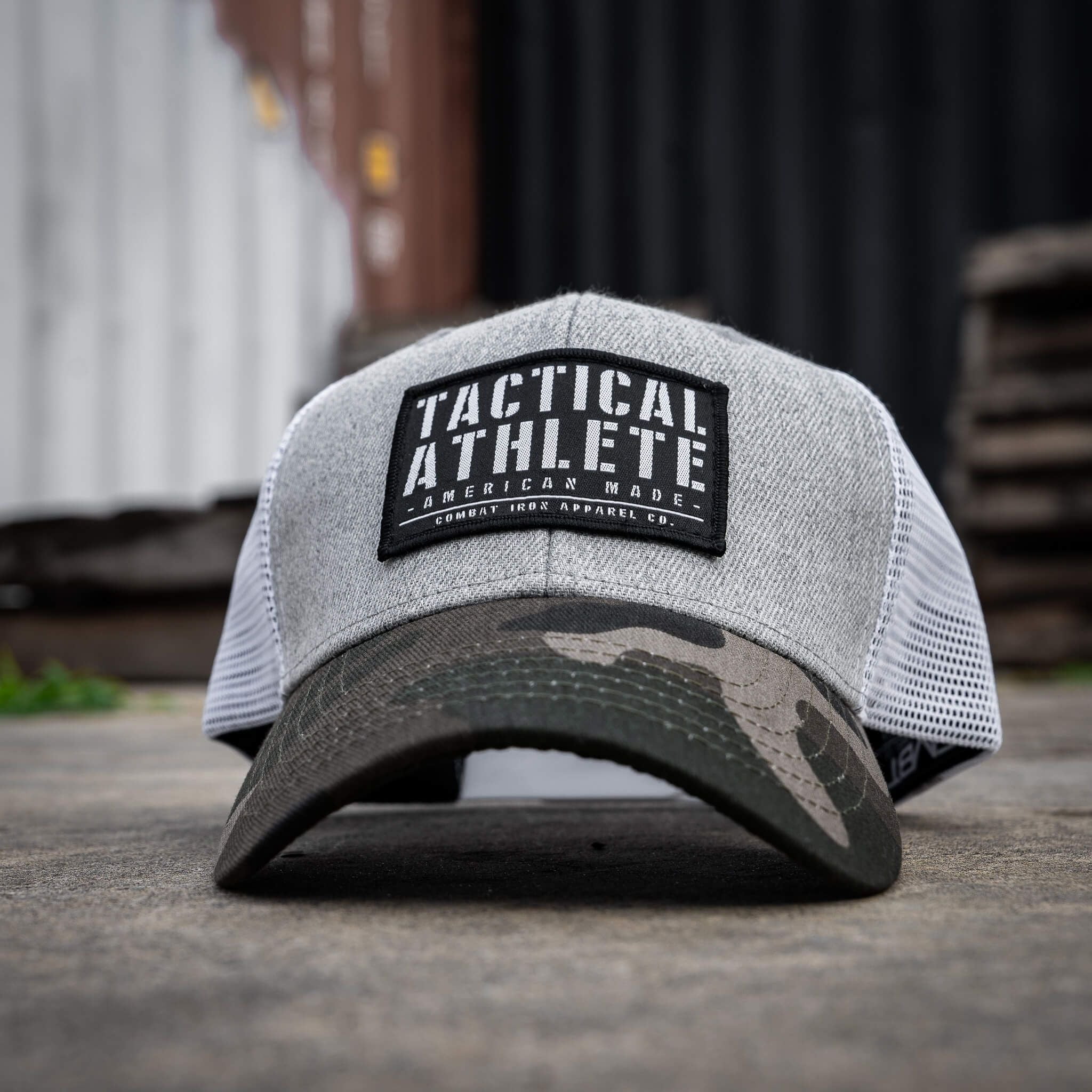 Tactical Athlete™ American Made Snapback Hat Bdu Camo / White / Gray ...