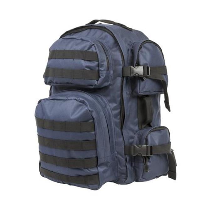 Tactical Back Pack - Blue-Black Trim - Walmart.com