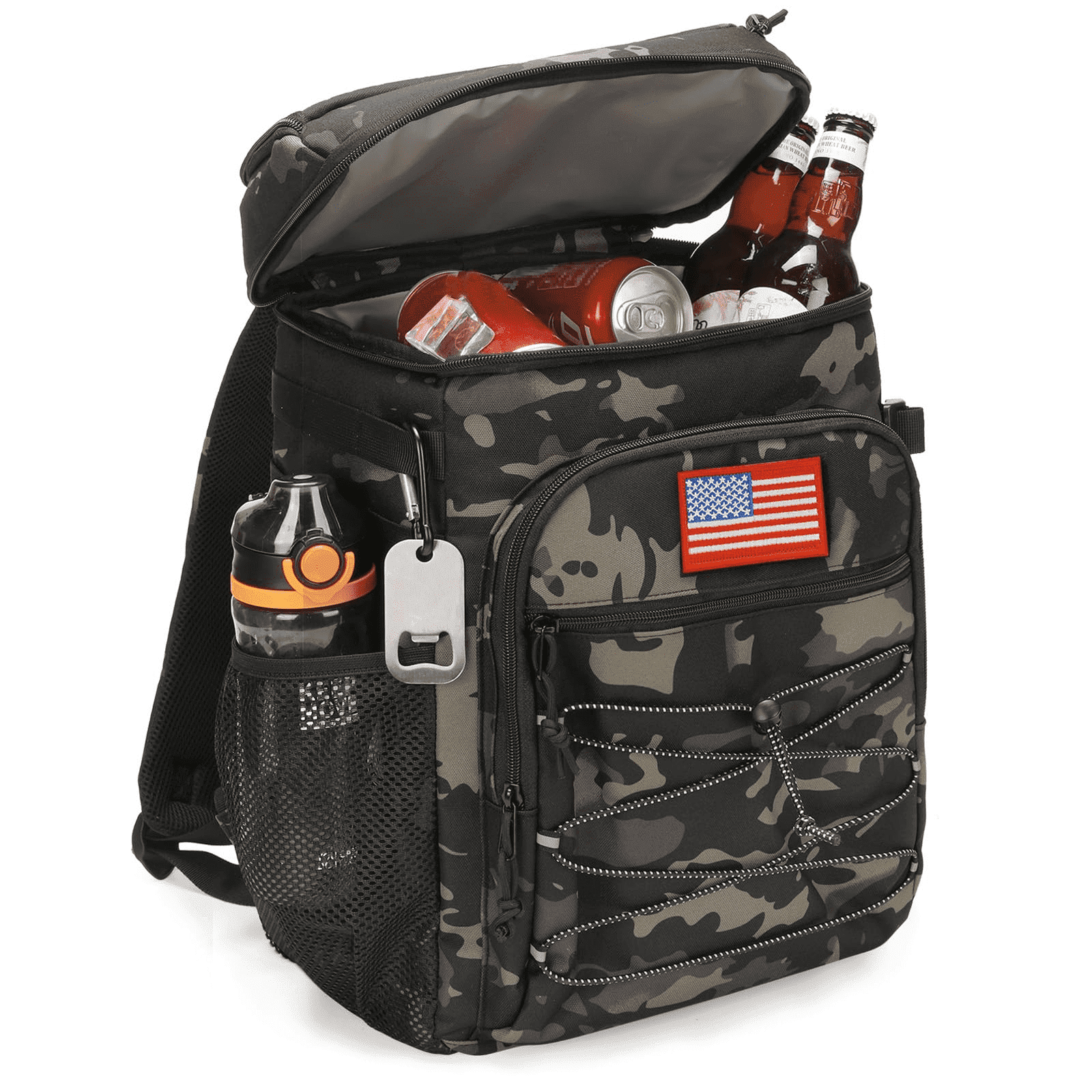 Backpack Cooler, 25L Cooler Backpack Insulated Leak-Proof, Heavy Duty ...