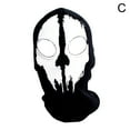 Tactical Balaclava Skeleton Ghost Skull Full Face Mask Windproof Ski ...