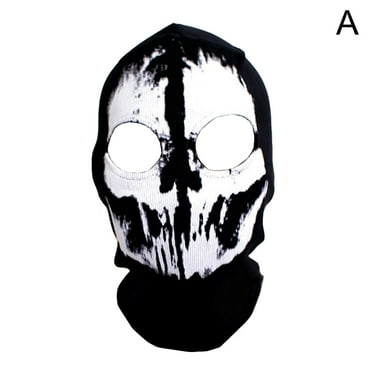 Tactical Balaclava Skeleton Ghost Skull Full Face-Mask Windproof Ski ...