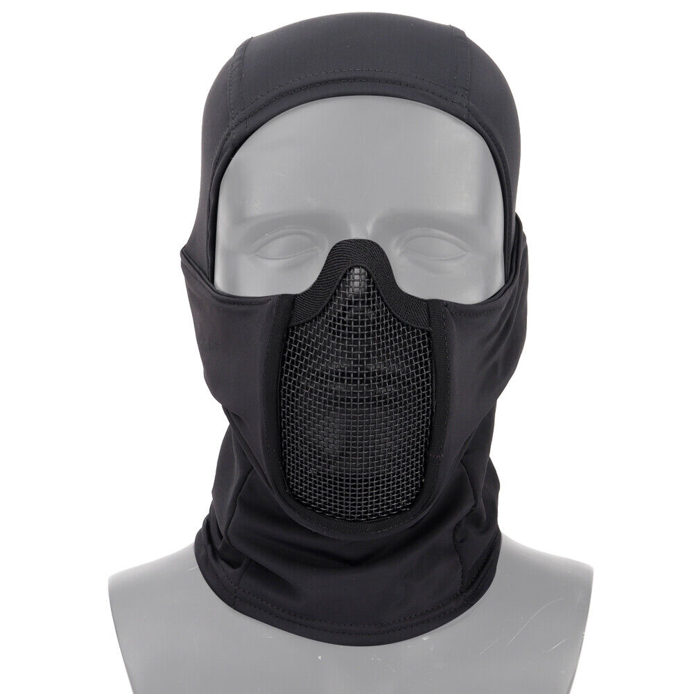 Tactical CS Mask Helmet Liner Cap Full Face Mask Balaclava Mask Hunting ...