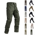 Tactical Camo Cargo Pants for Men - Outdoor Hiking Ripstop Work Pants ...