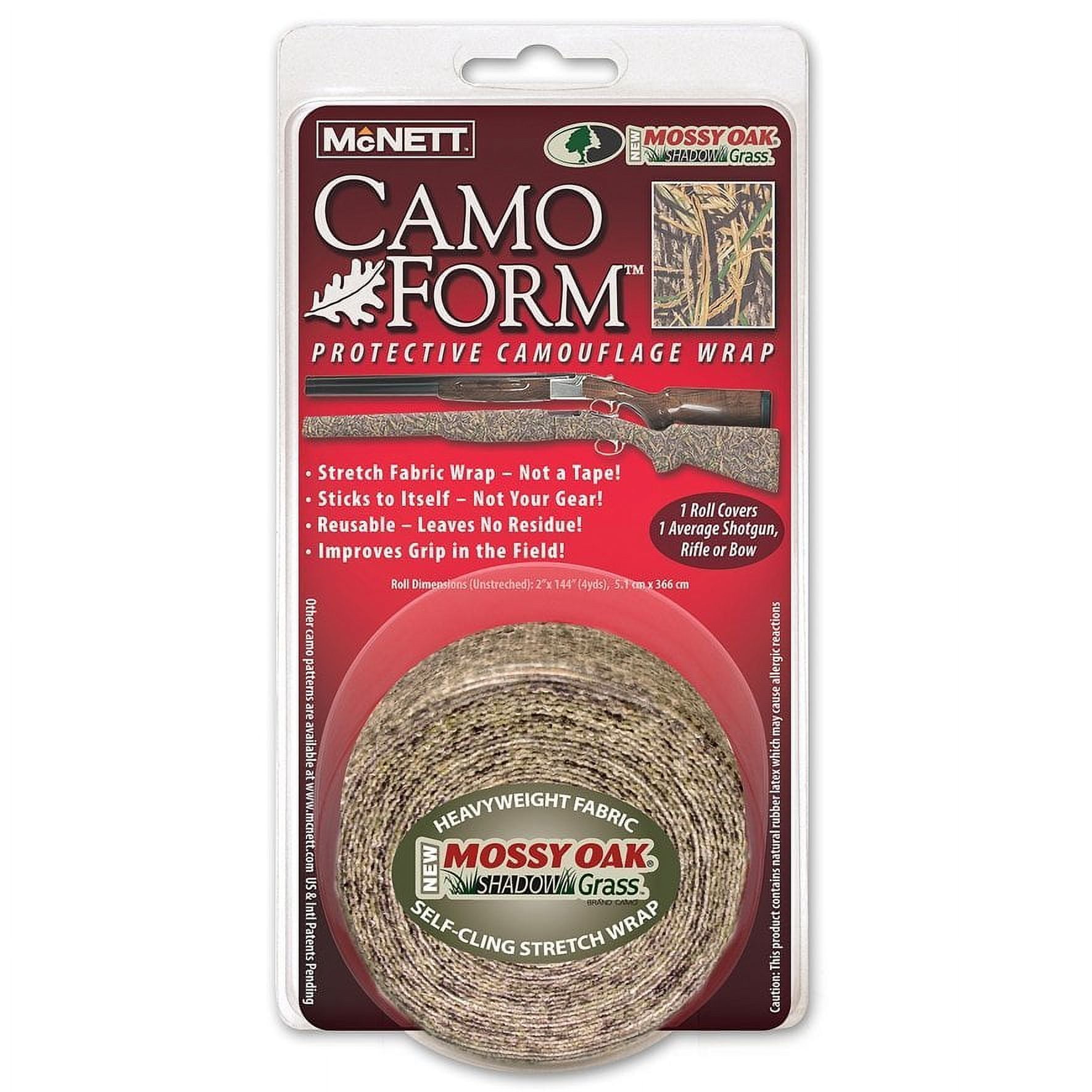Tactical Camo Form Reusable Heavy Duty Fabric Wrap Mossy Oak Shadow ...