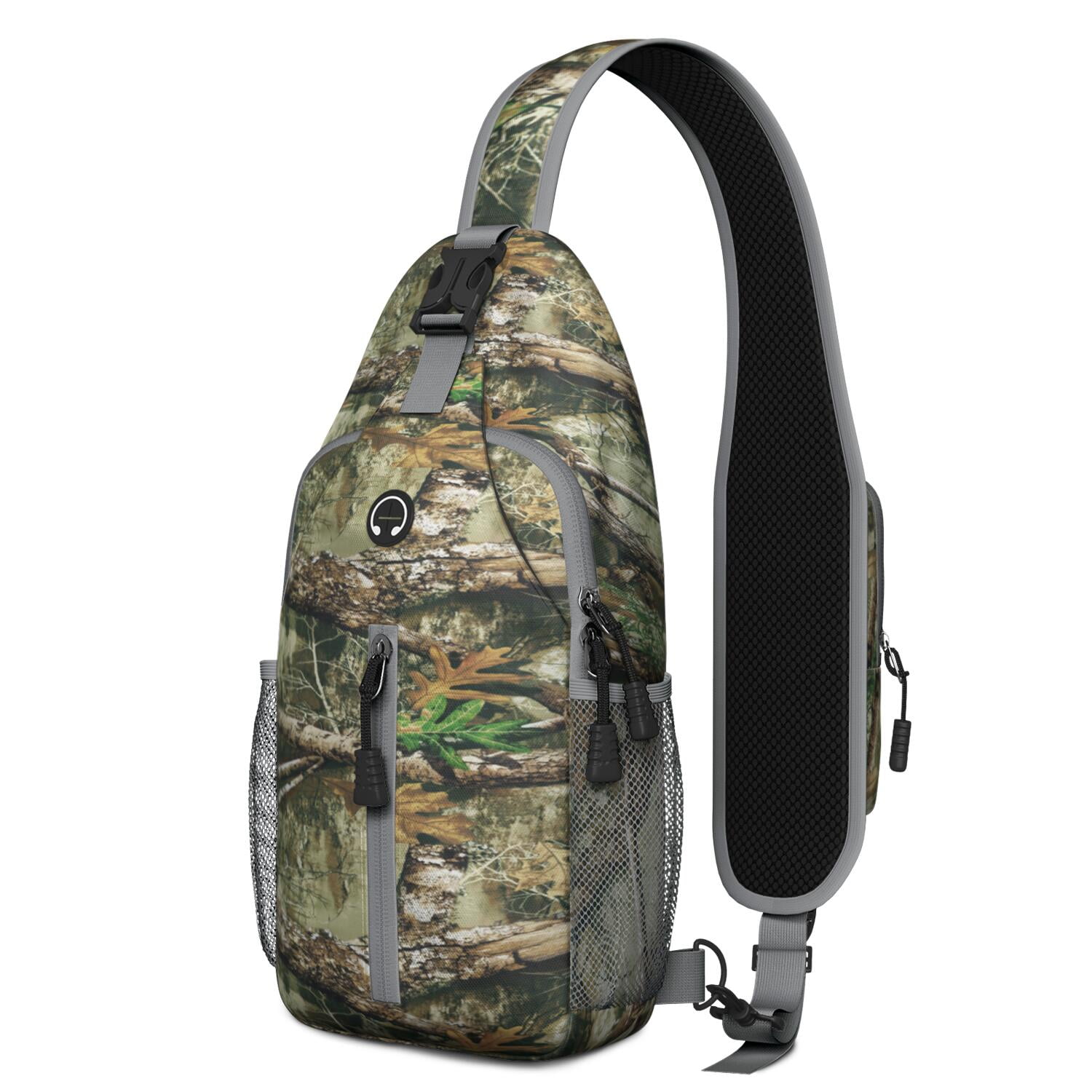 Tactical Camouflage Sling Backpack, Military Style Crossbody Daypack ...