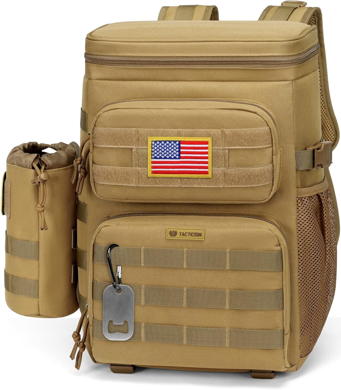 Tactical Cooler Backpack 25L - Molle Insulated Lunch Backpack for Men ...