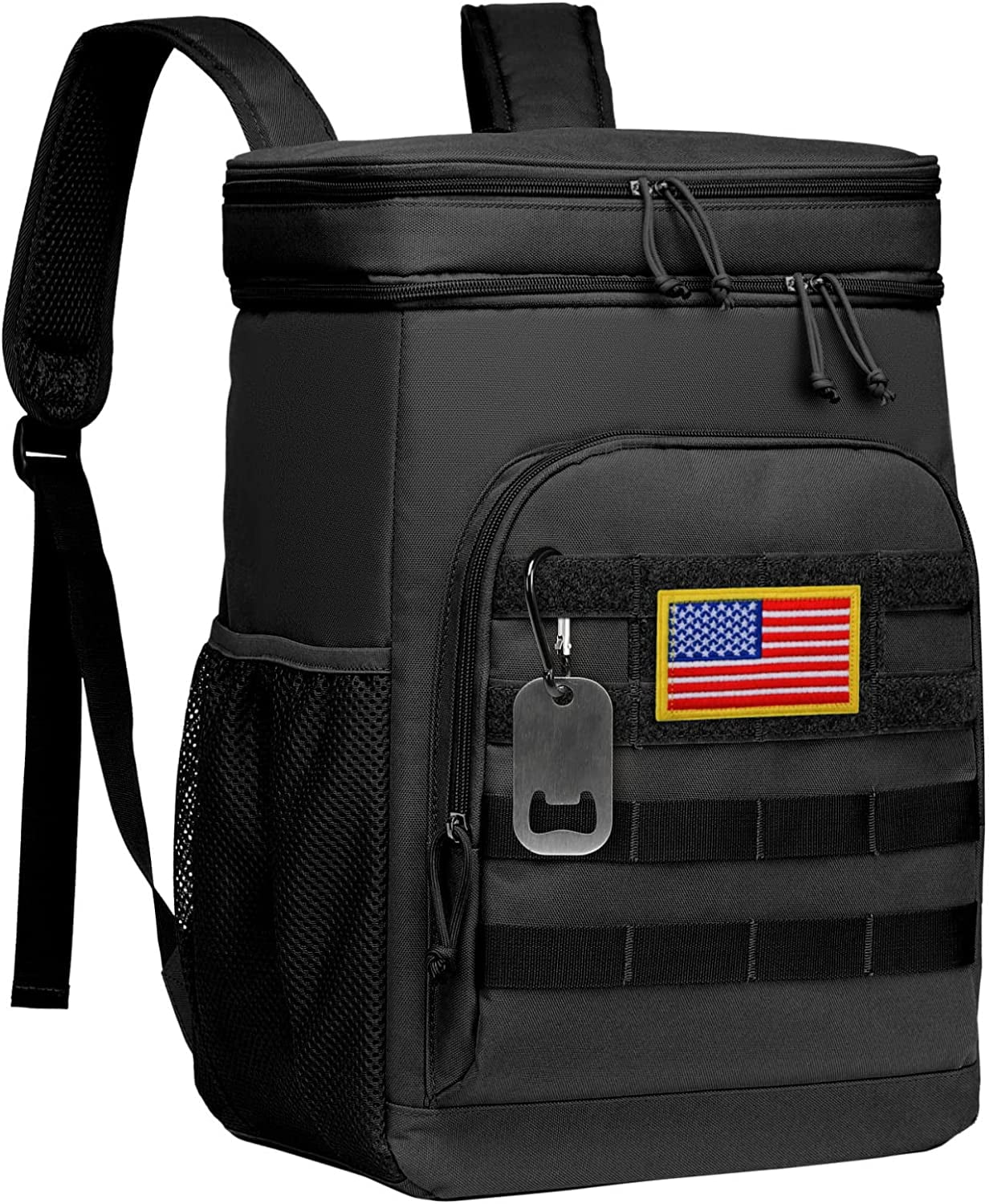 Tactical Cooler Backpack Insulated Leak-Proof - 24L Heavy Duty Lunch ...