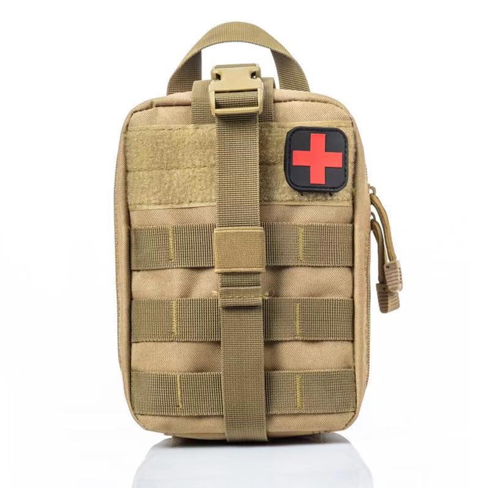 Tactical First Aid Kit Medical EMT Bag Emergency Survival Molle IFAK ...