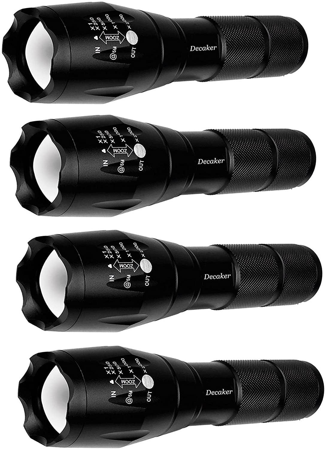 Tactical Flashlight Military Grade 5 Mode 3000 Lumens Tactical Led ...