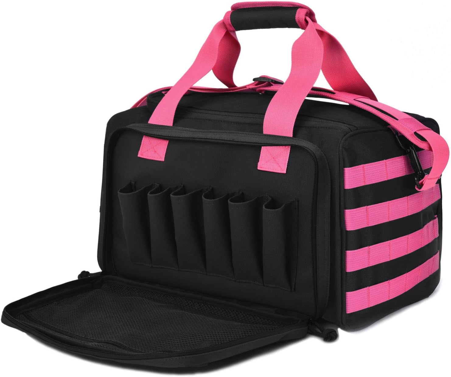 Tactical Gun Range Bag Deluxe Pistol Range Bag pink - Walmart.com