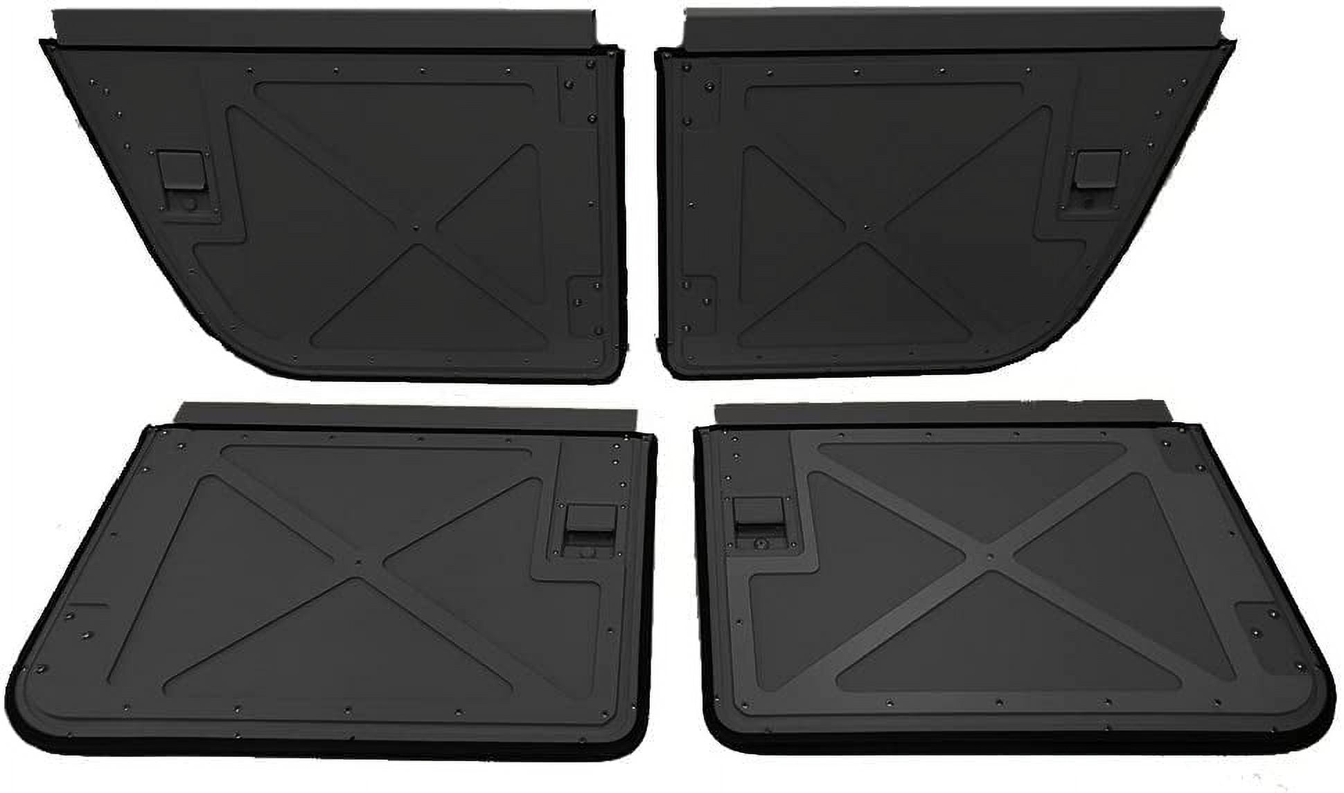 Tactical Half Doors - Black - Set Of 4, fits Military Humvee - Walmart.com