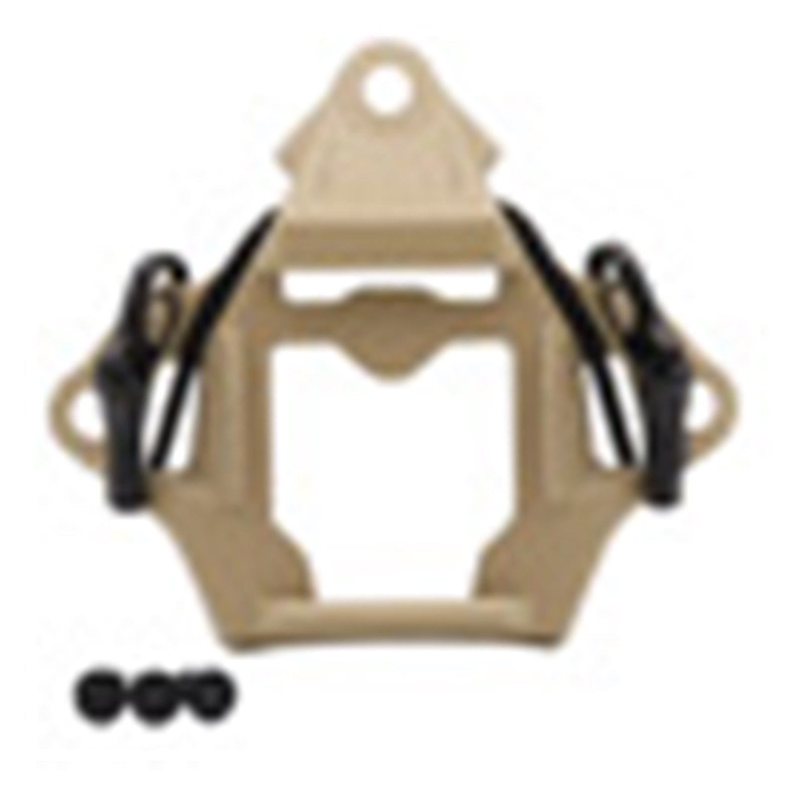 Tactical Helmet Front Mount Bracket Nylon Three-Hole Adapter with ...