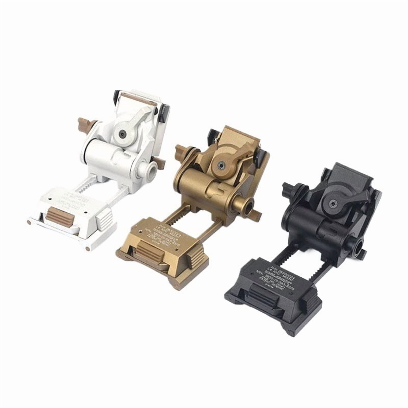 Tactical Helmet Mount Bracket Flip-Up NVG Style Adapter for Headgear Systems Adjustable Arm for ...