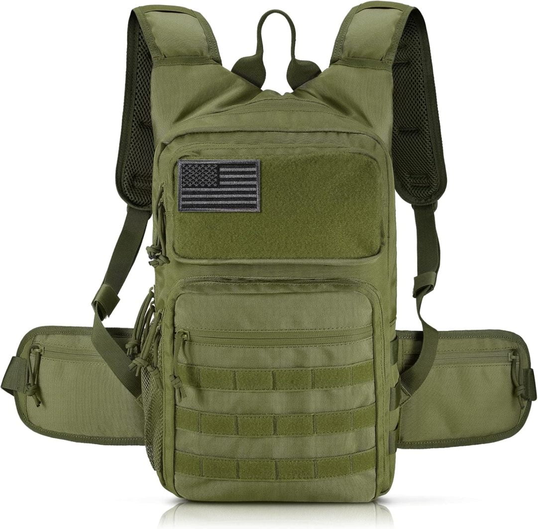 Tactical Hydration Pack Lightweight Insulation Water Backpack Molle ...