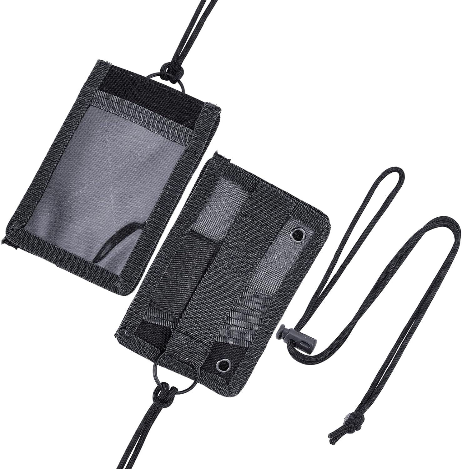 Tactical ID Card Holder Multifunction ID Badge Holder Wallet Durable ...