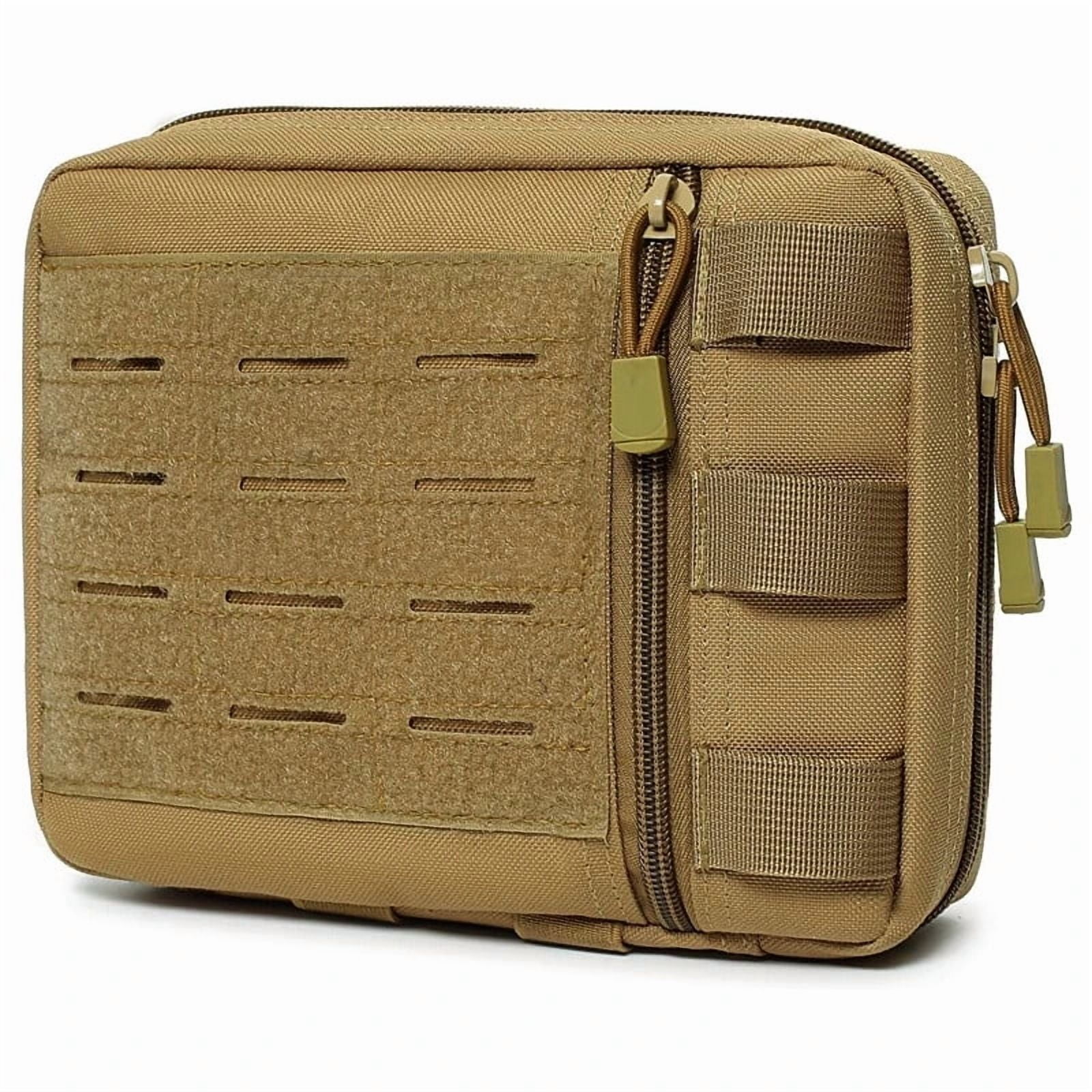Tactical MOLLE Admin Pouch - Modular EMT EDC Organizer Tool Bag ...
