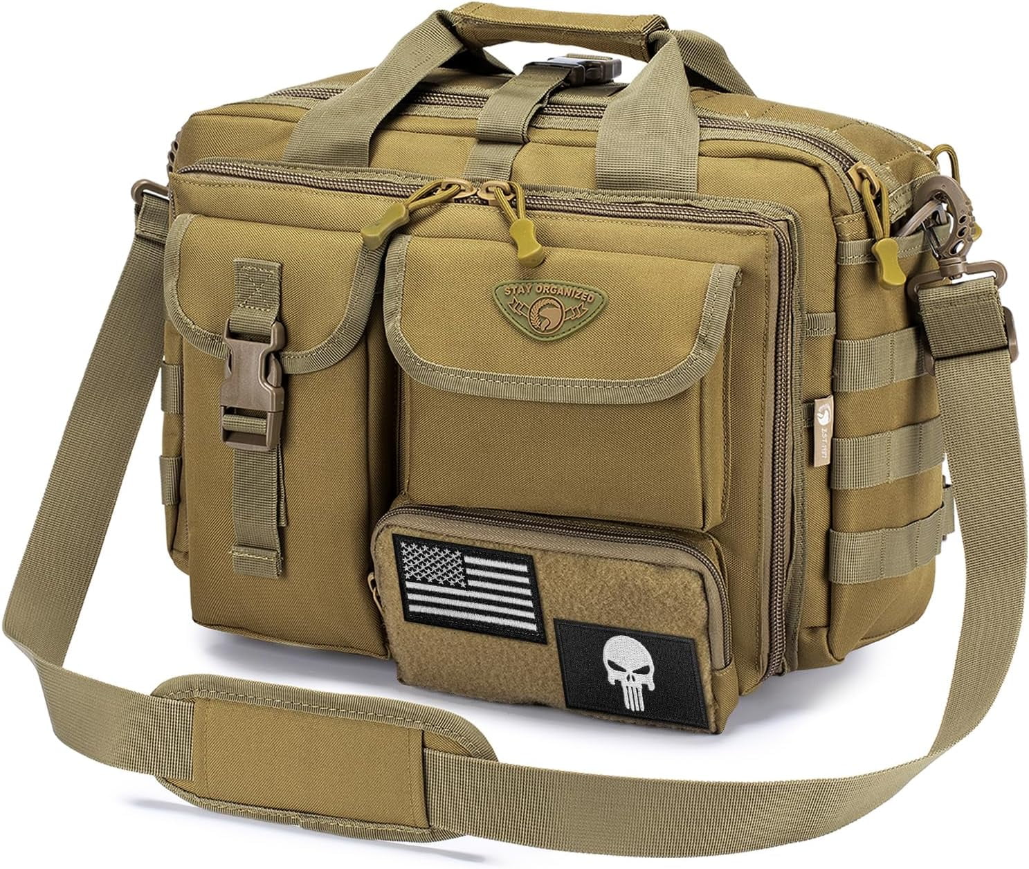 Tactical Messenger Bag, Tactical Briefcase for Men Military Laptop Bag ...