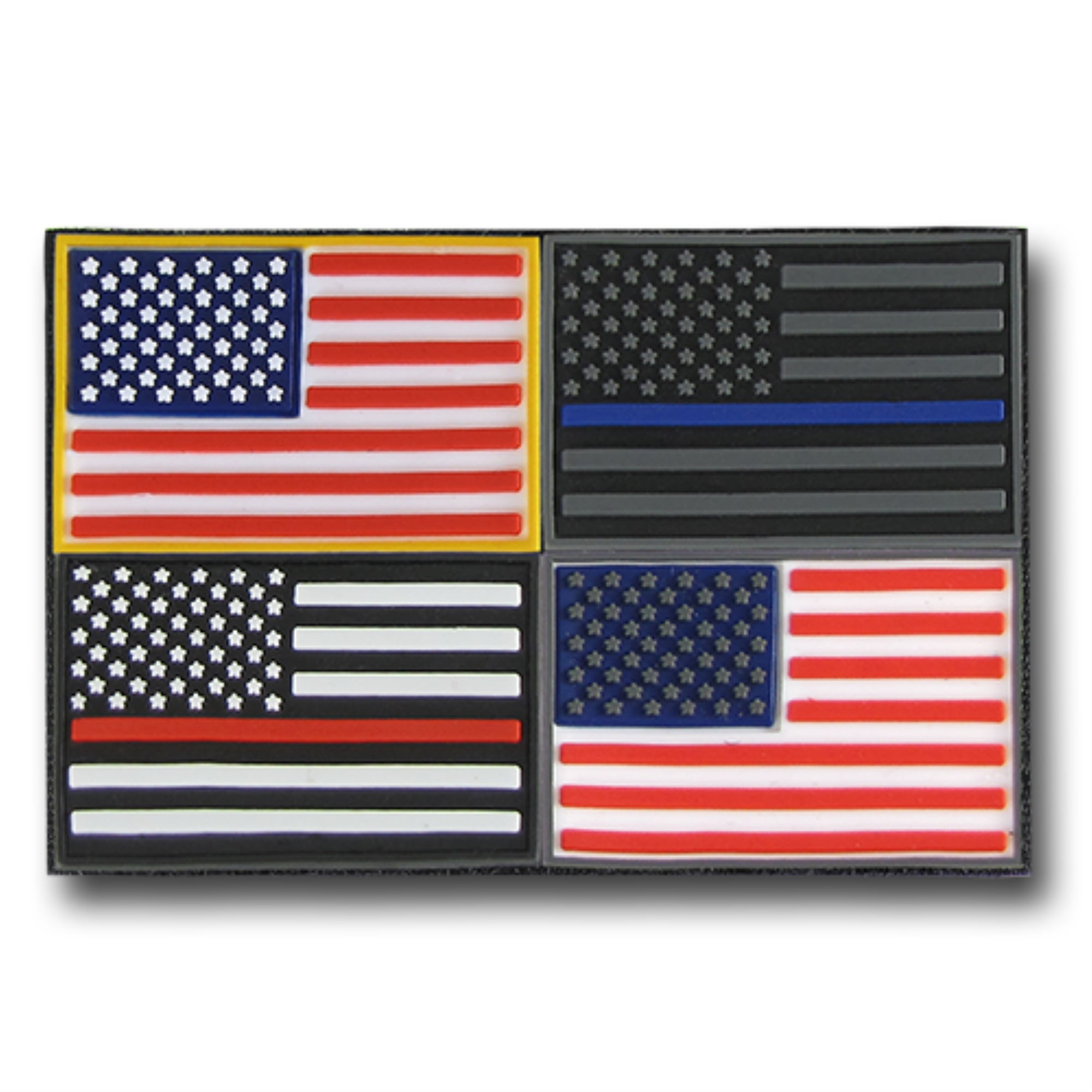 Tactical Mini Patches, USA Flag, Pack 2 - Walmart.com