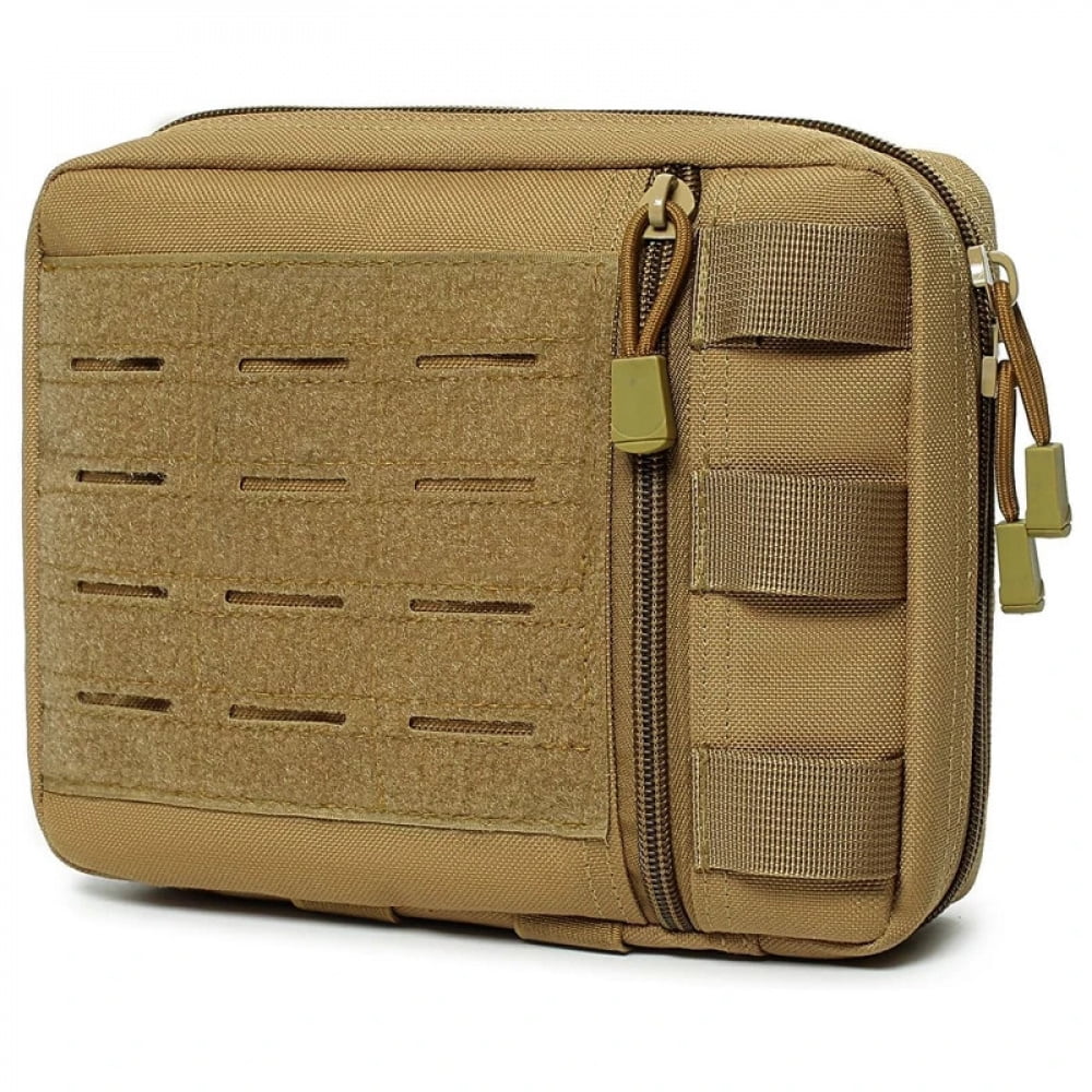 Tactical Molle Admin Pouch Multi-Purpose Laser-Cut Utility Pouch Modular EMT EDC Organizer Tool ...