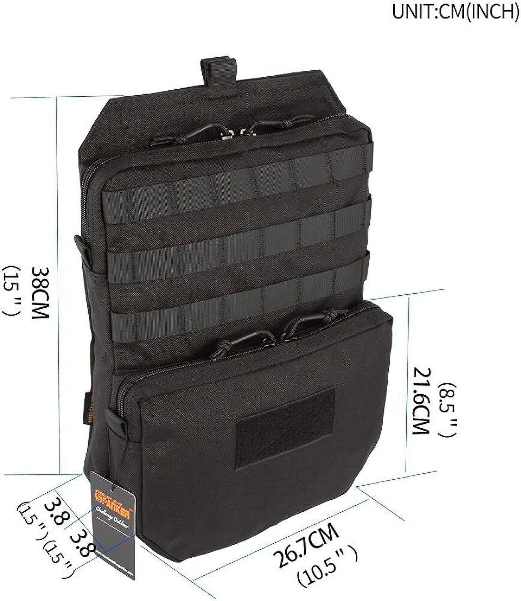 Tactical Molle Hydration Pack Mobility Water Bladder Backpack for ...