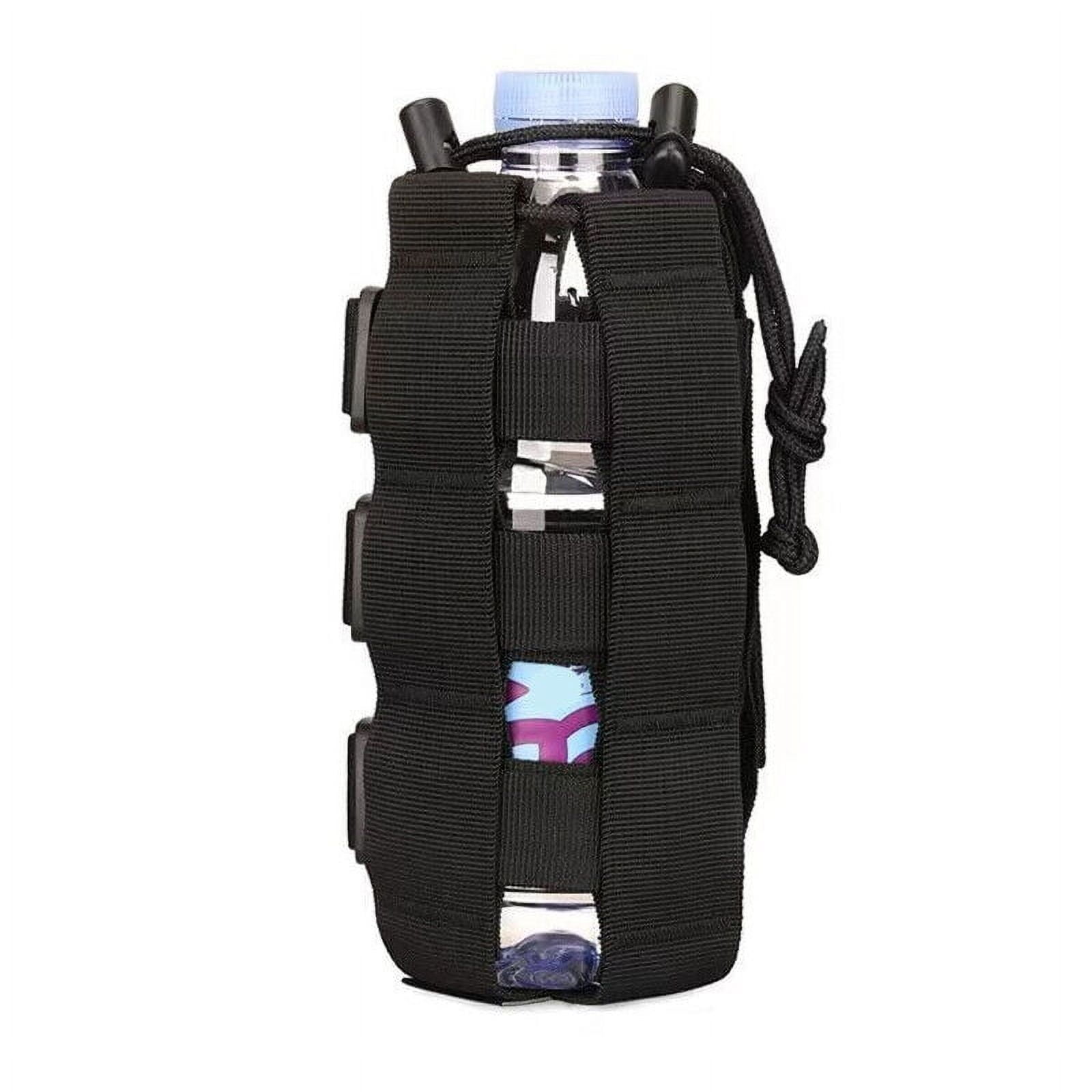 Tactical Molle Water Bottle Holder Carrier Pouch Kettle Bag Adjustable ...
