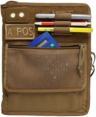 Tactical Notebook Covers Tactical 3-Ring Binder Cover | Zippered Case ...