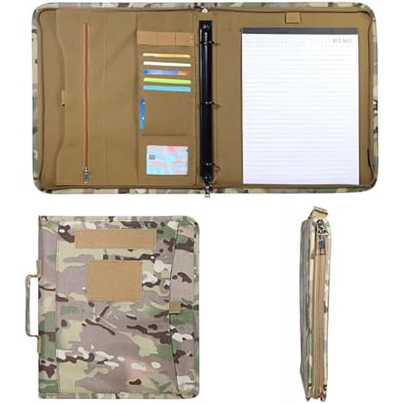 Tactical Notebook Organizer, Tactical Padfolio Portfolio Binder ...