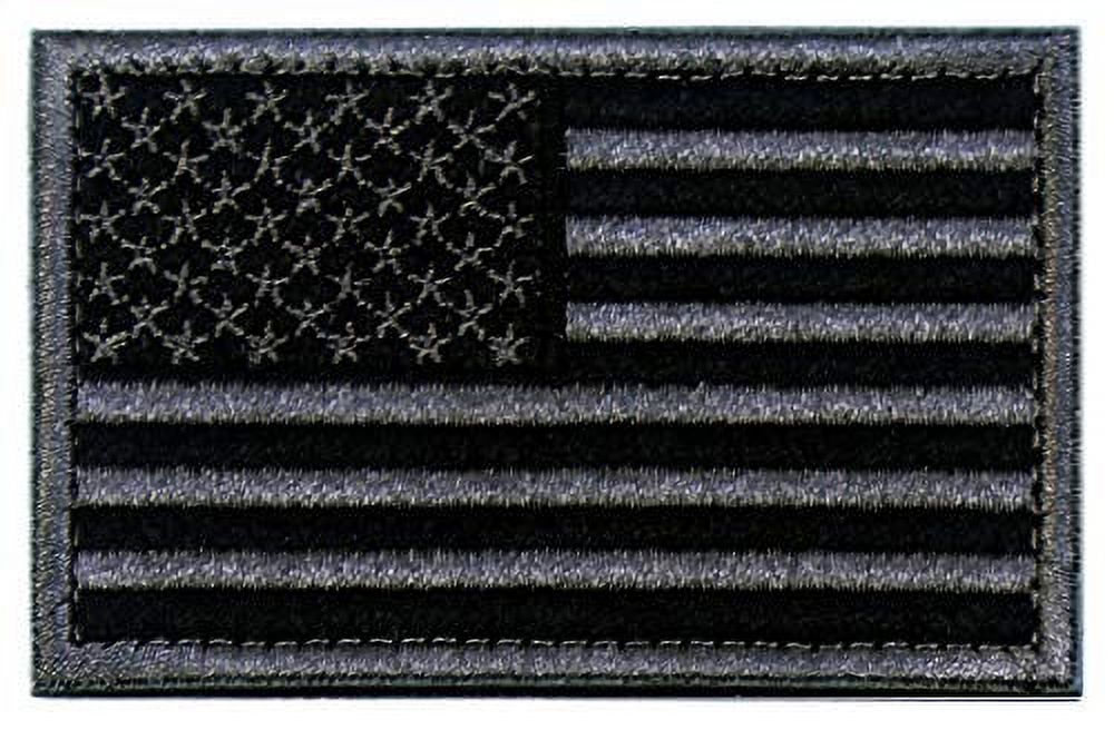 Tactical Patches of USA US American Flag, with Hook and Loop for ...