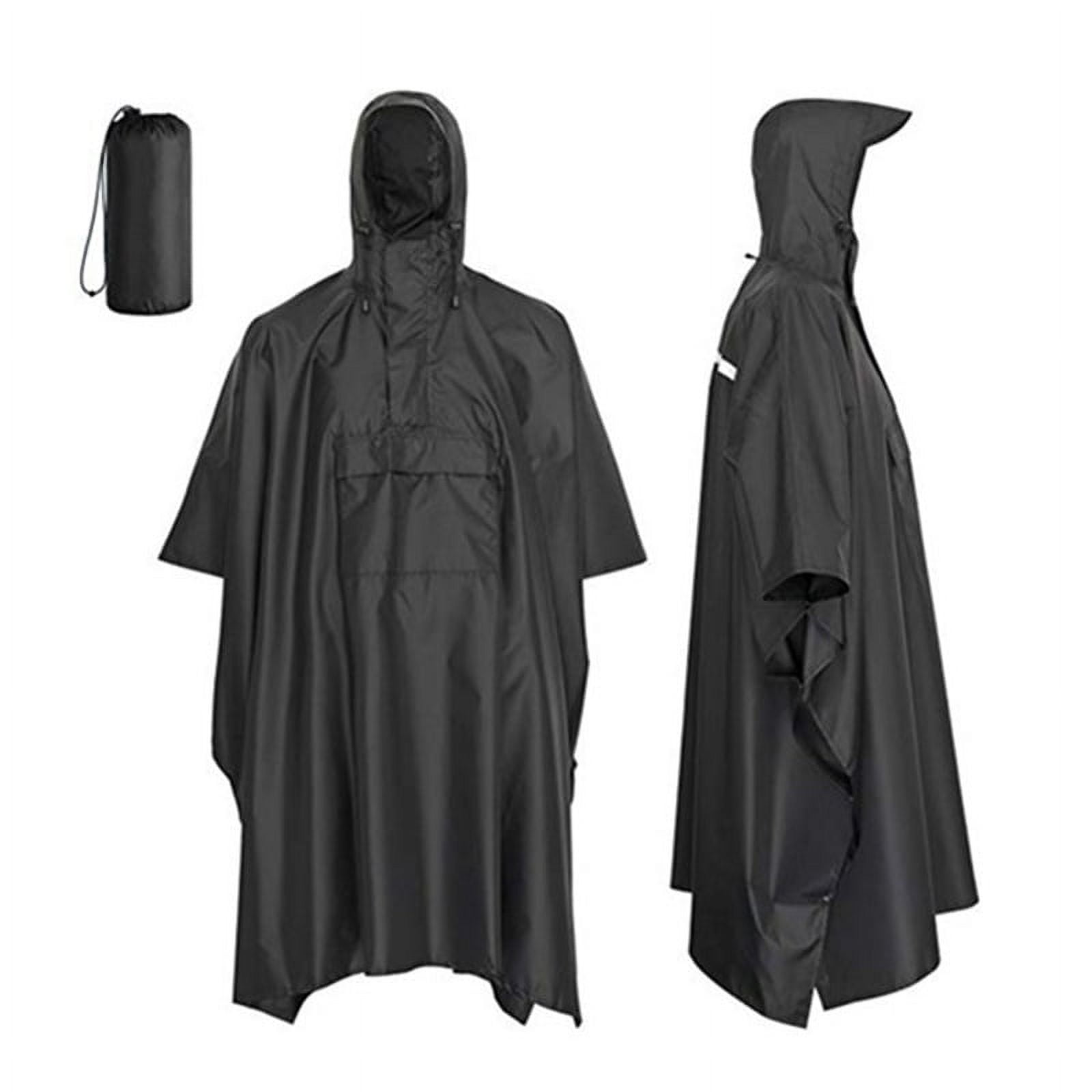 Tactical Rain Poncho - Army Military Poncho Shelter - Waterproof ...