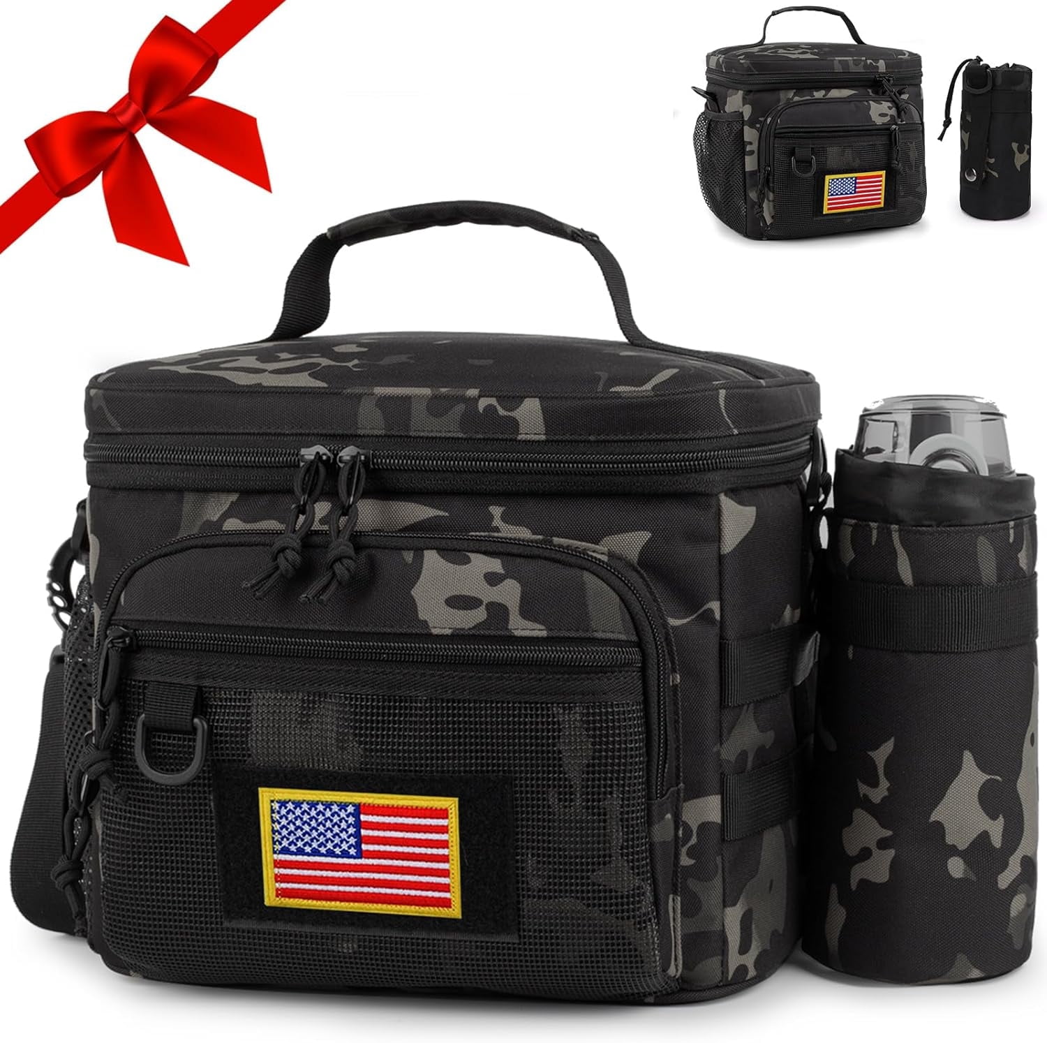 Reusable Lunch Bag for Men/Women - Insulated Lunch Box Leakproof Lunch ...