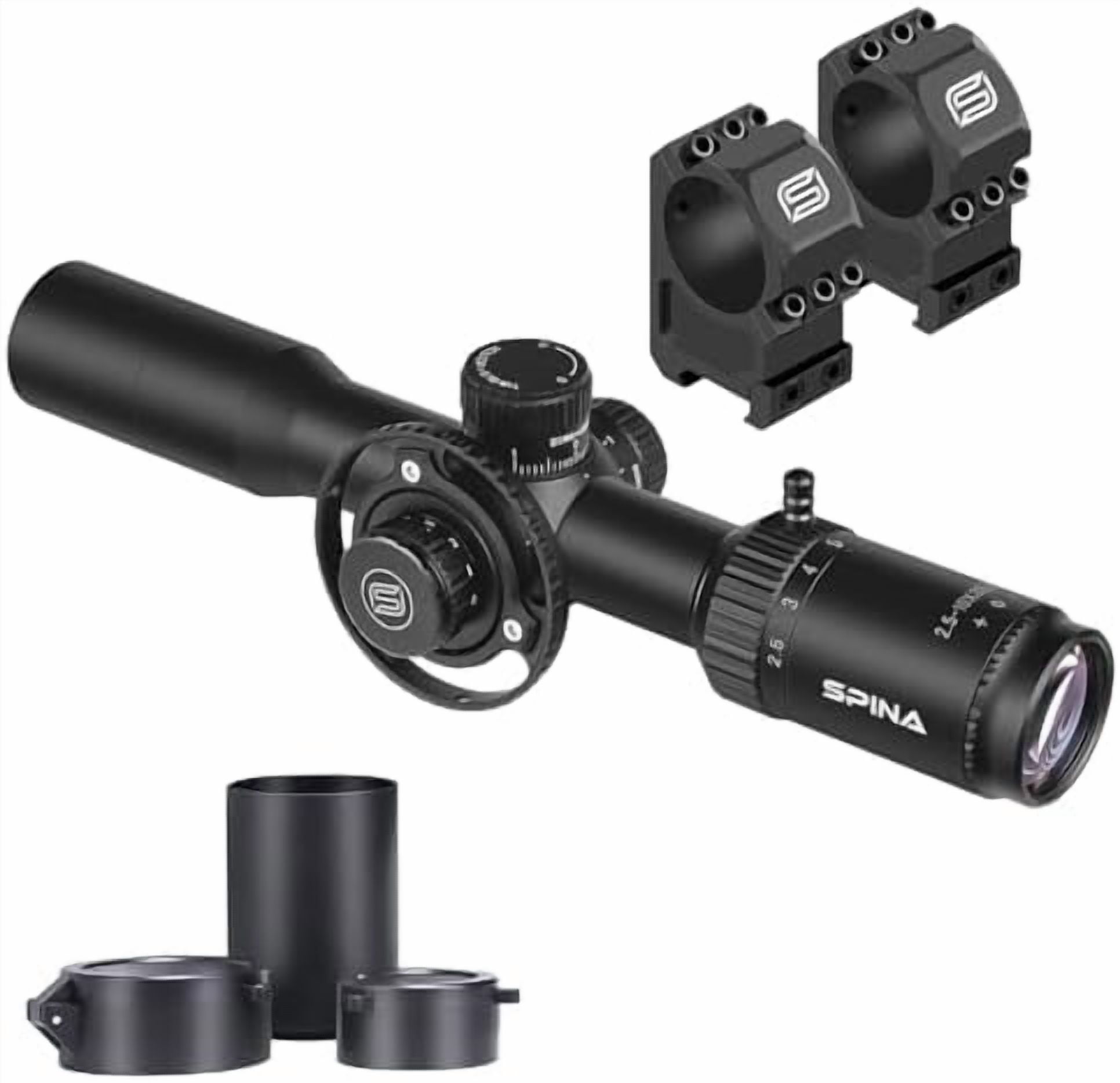 Tactical Riflescopes FalconPoint 2.5-10x32 SFP Rifle Scopes for Hunting ...