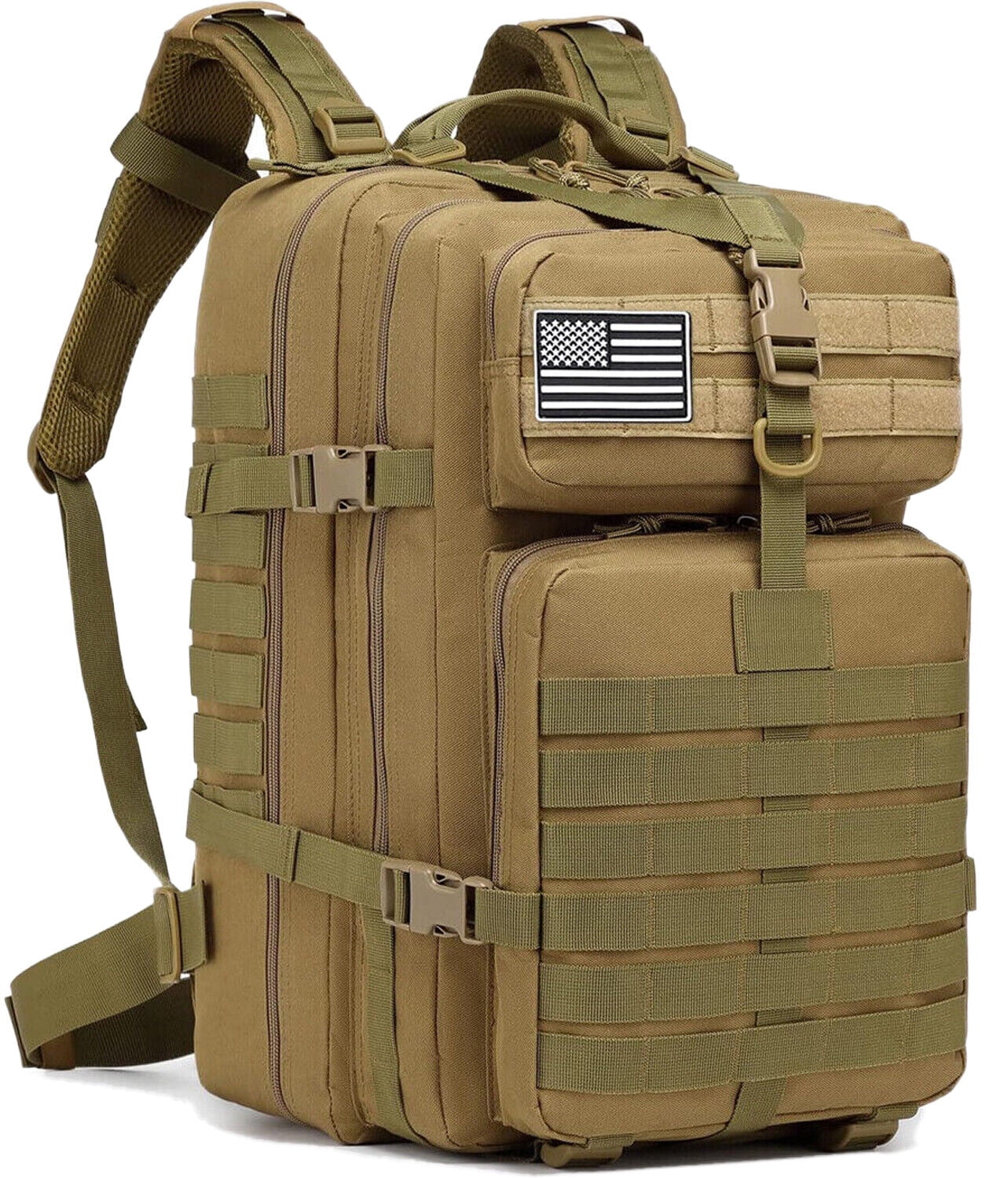 Tactical Rucksack Military Hunting Hiking Daypack 50L Large Army Molle ...