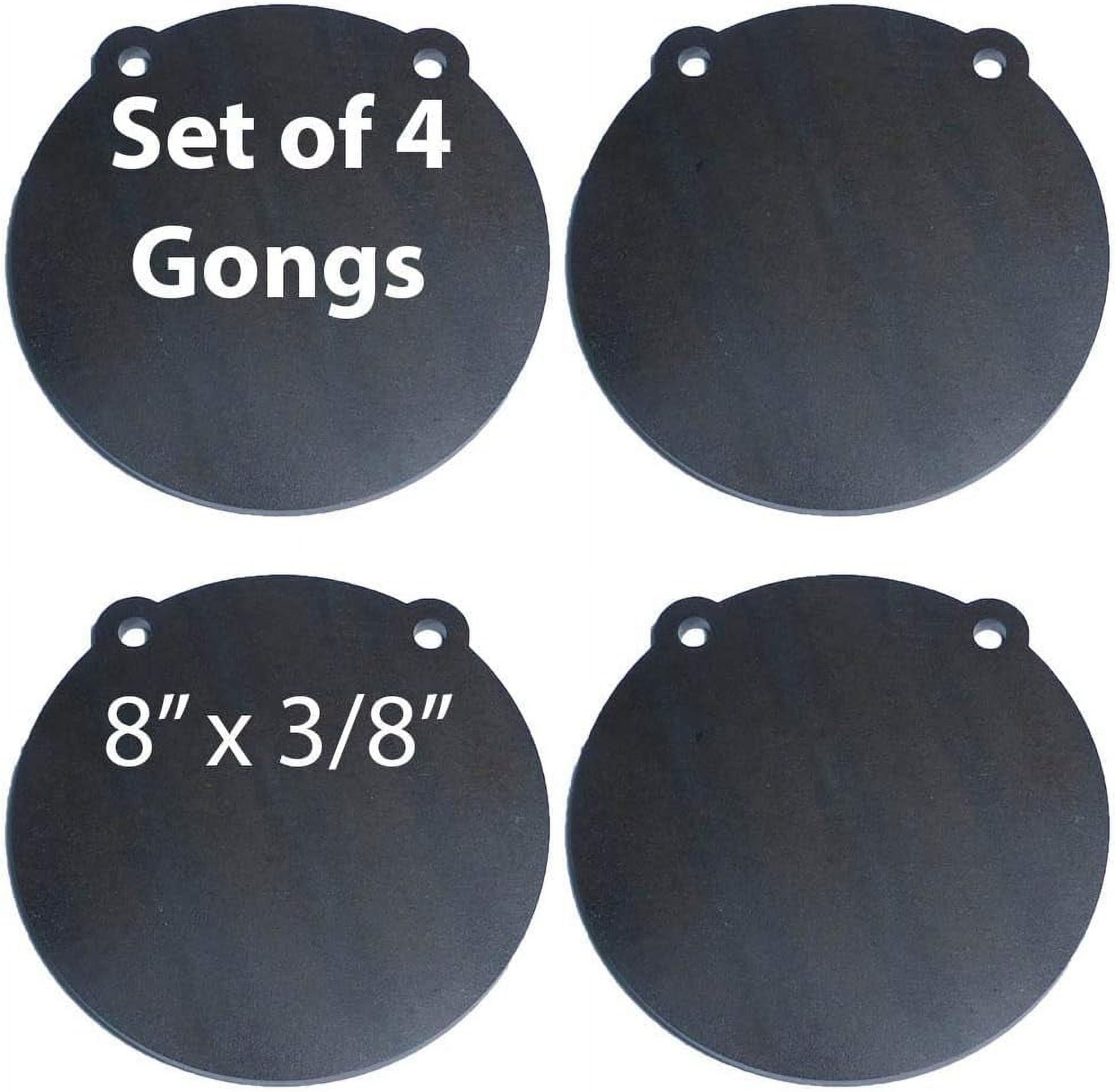 Tactical Scorpion Gear TSG-GG84 Set of Four AR500 8" x 3/8" Steel ...