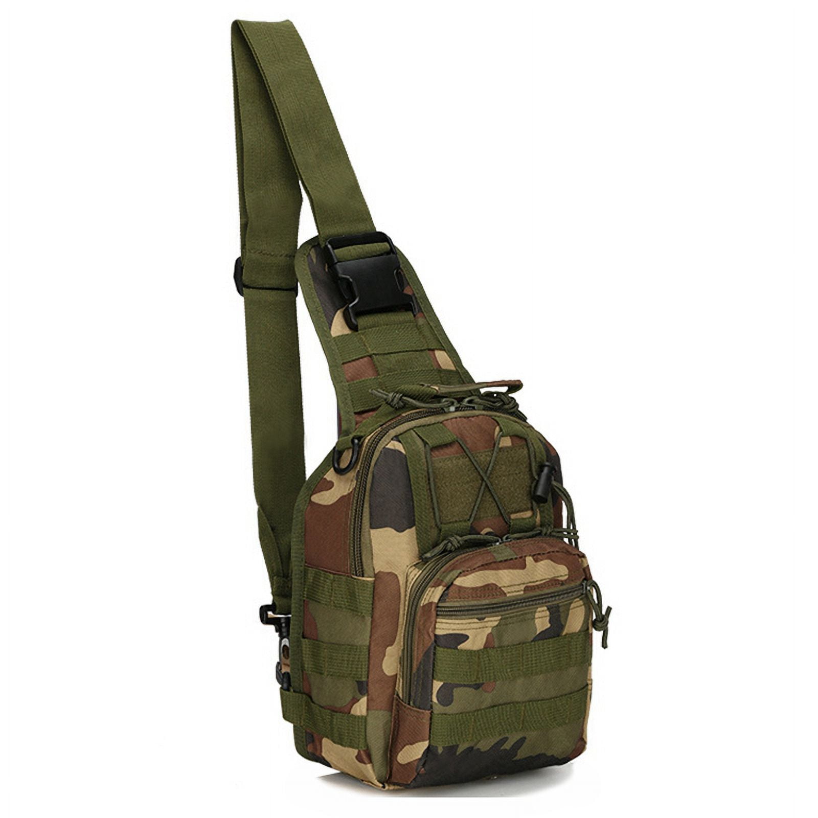 Tactical Shoulder Bag 800D Waterproof Oxford Small Chest Bag Outdoor ...
