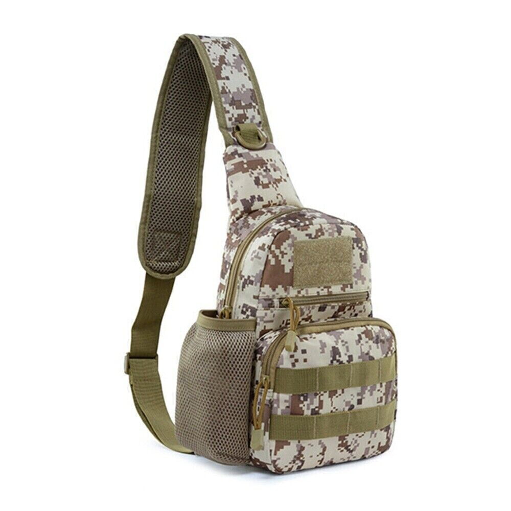 Tactical Sling Bag Pack Military Shoulder Sling Backpack EDC Assault ...