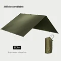 Tactical Tarp Tent Waterproof Camping UV Protection Outdoor Hiking ...