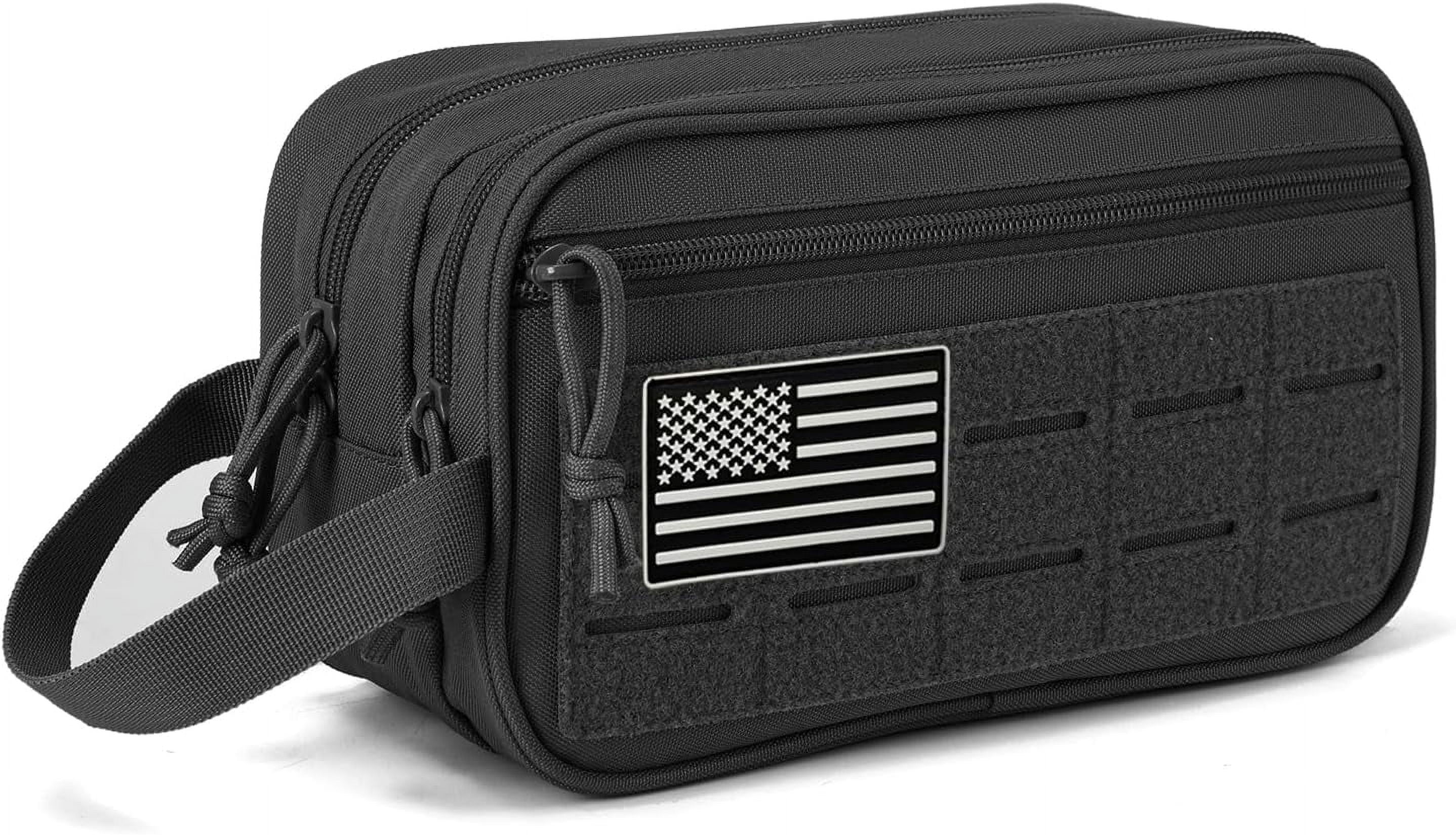 Tactical Toiletry Bag For Men, Hygiene Bag EDC Military Tool Pouches ...