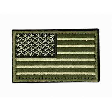 Tactical USA Flag Patch with Velcro Backing - Walmart.com
