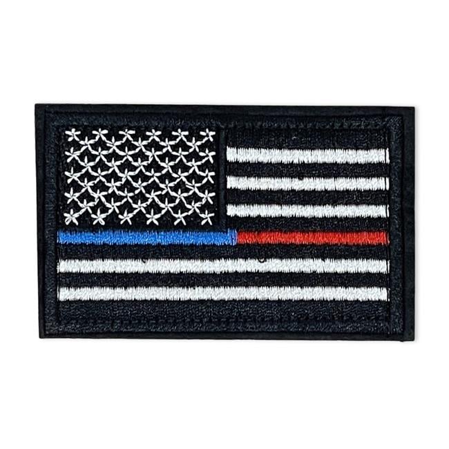 Tactical USA Flag Patch with Detachable Backing () Red/ Blue - Walmart.com