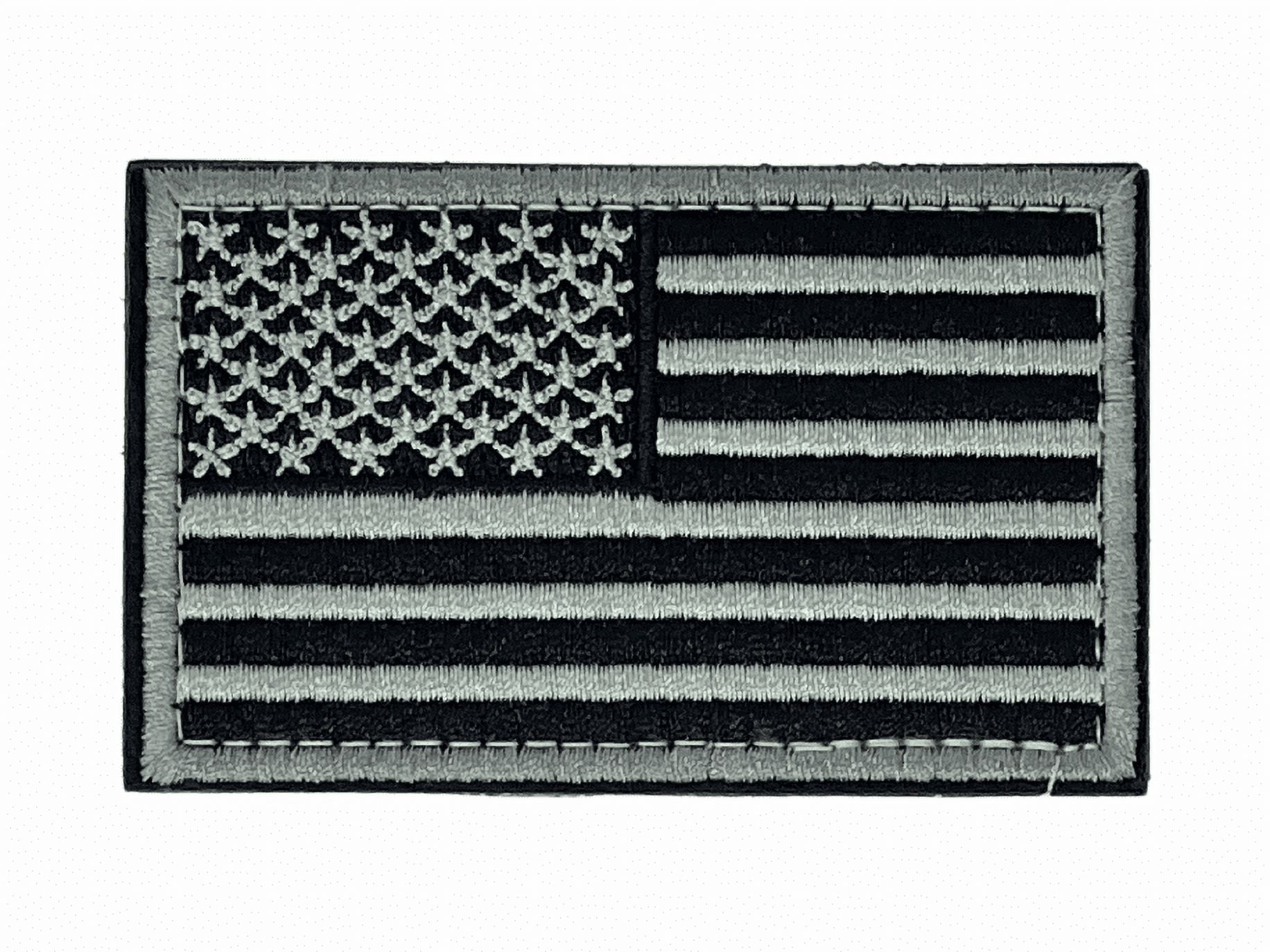 Tactical USA Flag Patch with Velcro Backing - Walmart.com