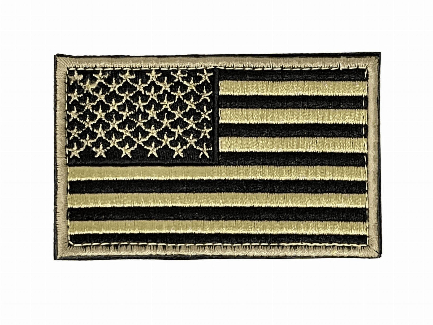 Tactical USA Flag Patch with Velcro Backing - Walmart.com