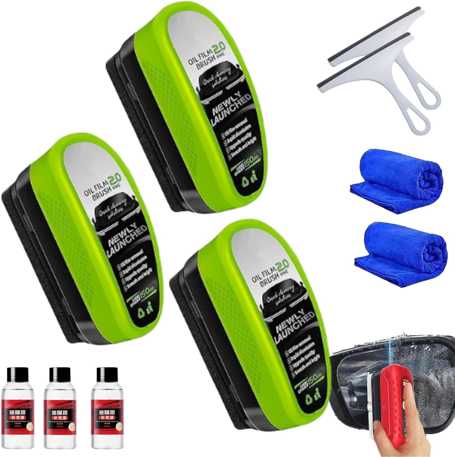 Tactical Windshield Cleaner, Bloame- Bloame Glass Cleaning Board ...