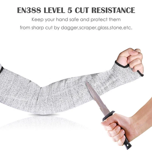 Tactical Wire Cut Proof Arm Guard Bracers Pair Of Stab Resistant ...