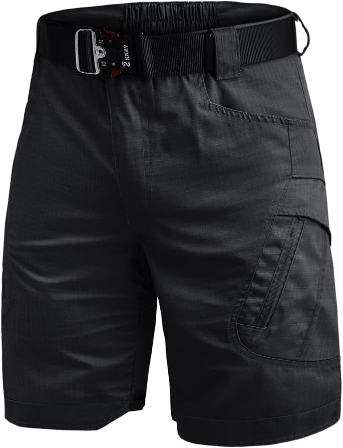 Tactical Workout Shorts for Men Outdoor Casual Quick Dry Hiking Cargo ...