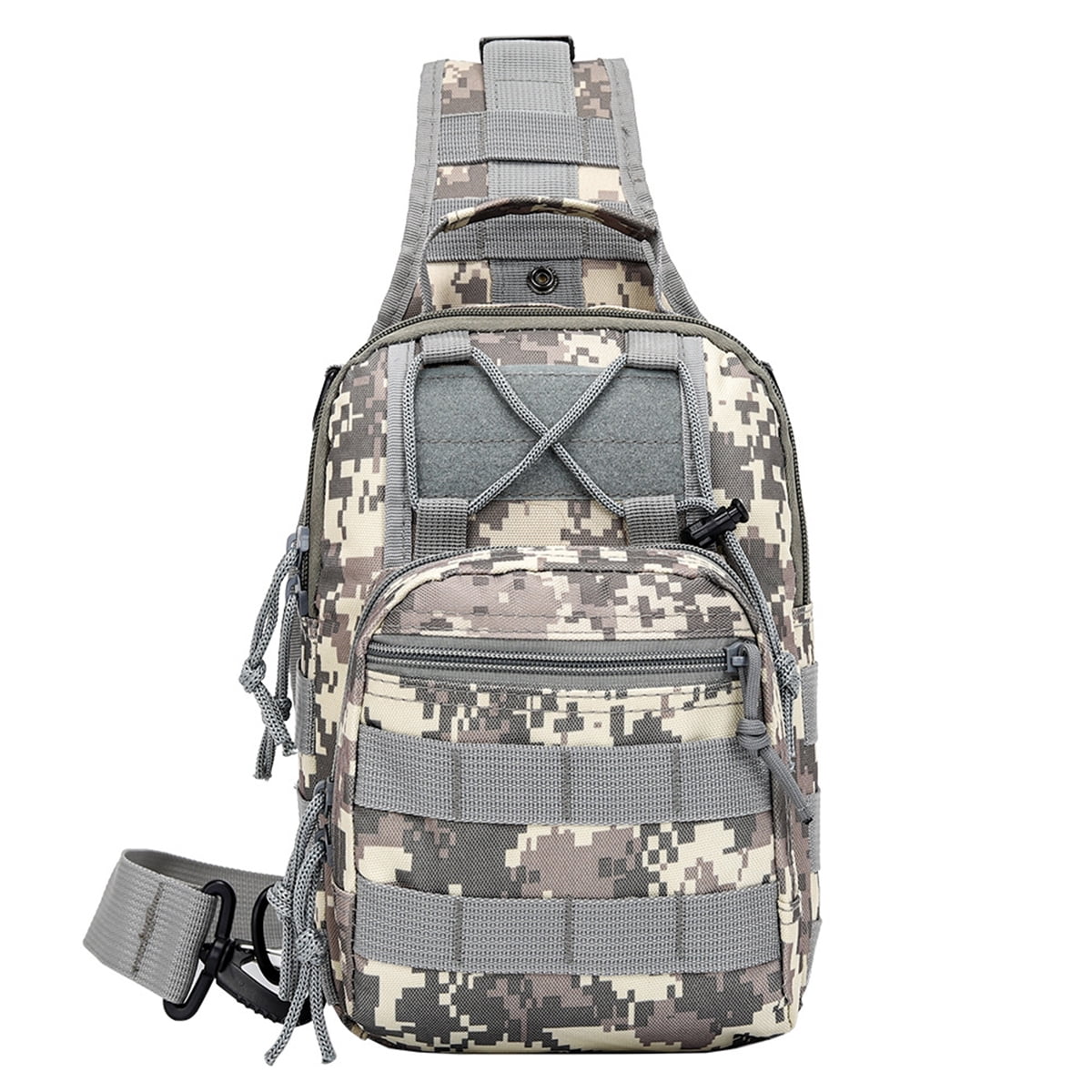 Tactical shoulder bag for men's travel, hiking, camping, small outdoor ...