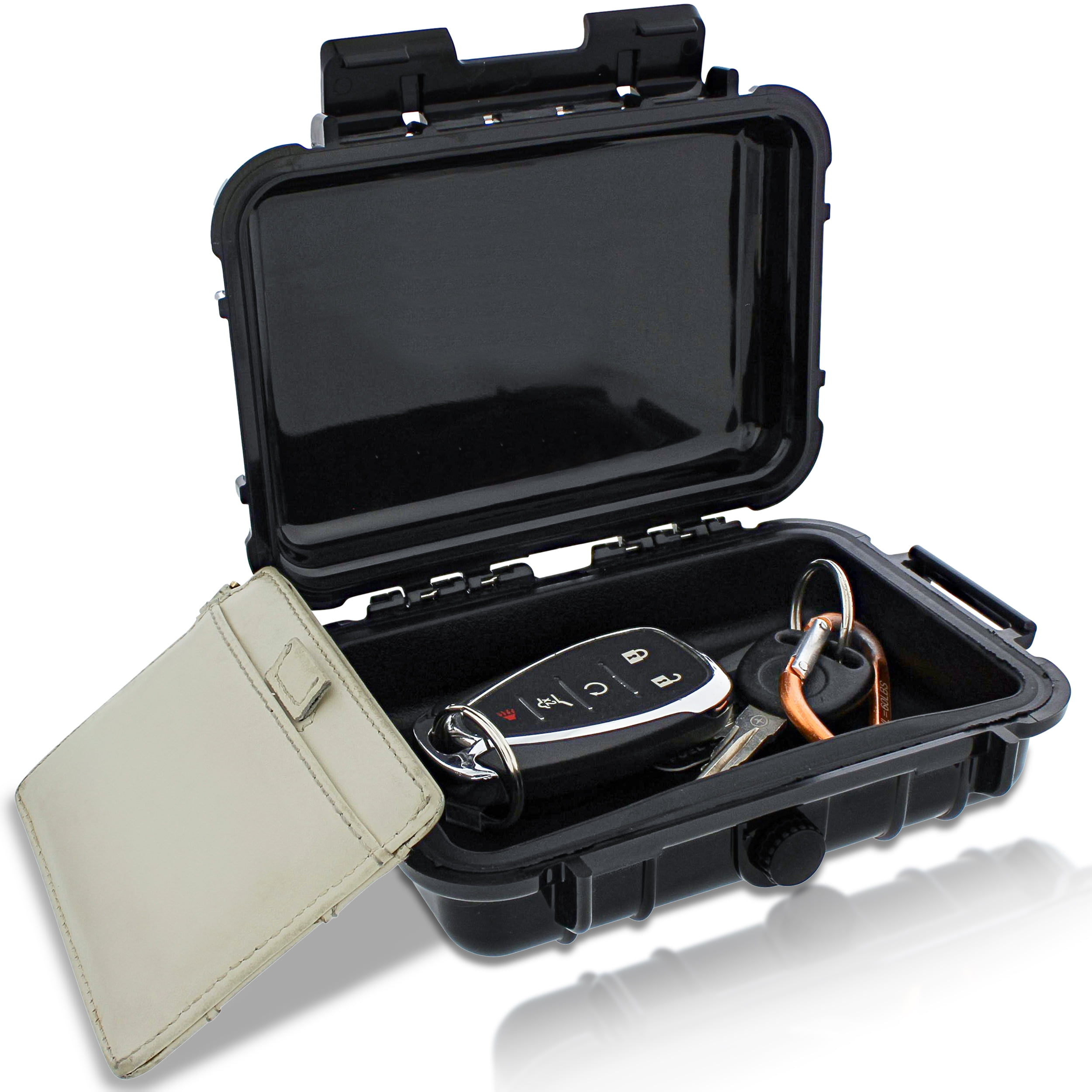 Tactical45 6.4 x 4.5 x 2in Hard Shell Case with Rubber Lining and ...