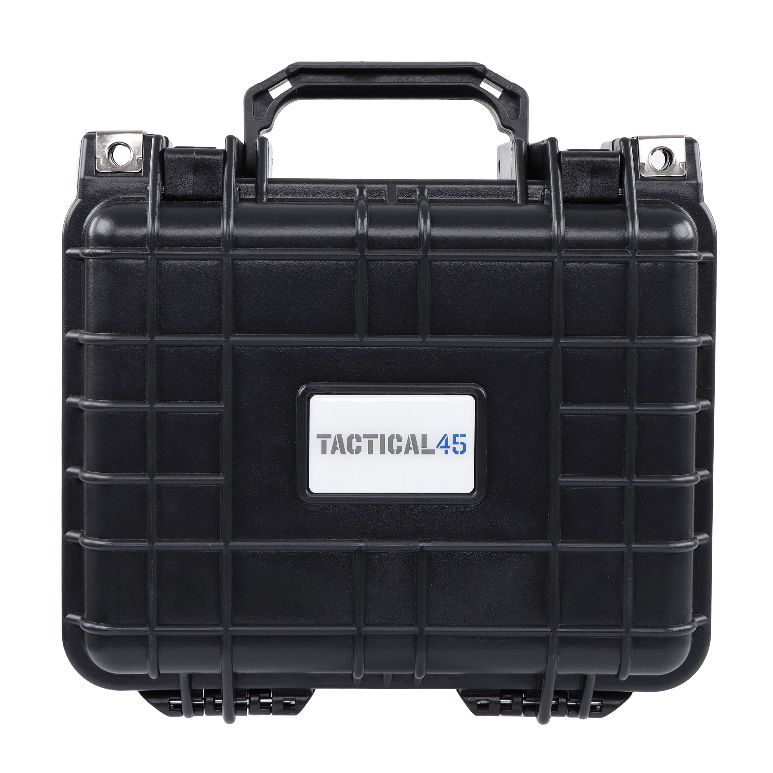 Tactical45 Plastic Case with Foam Black Padded Camera Gear Hard ...