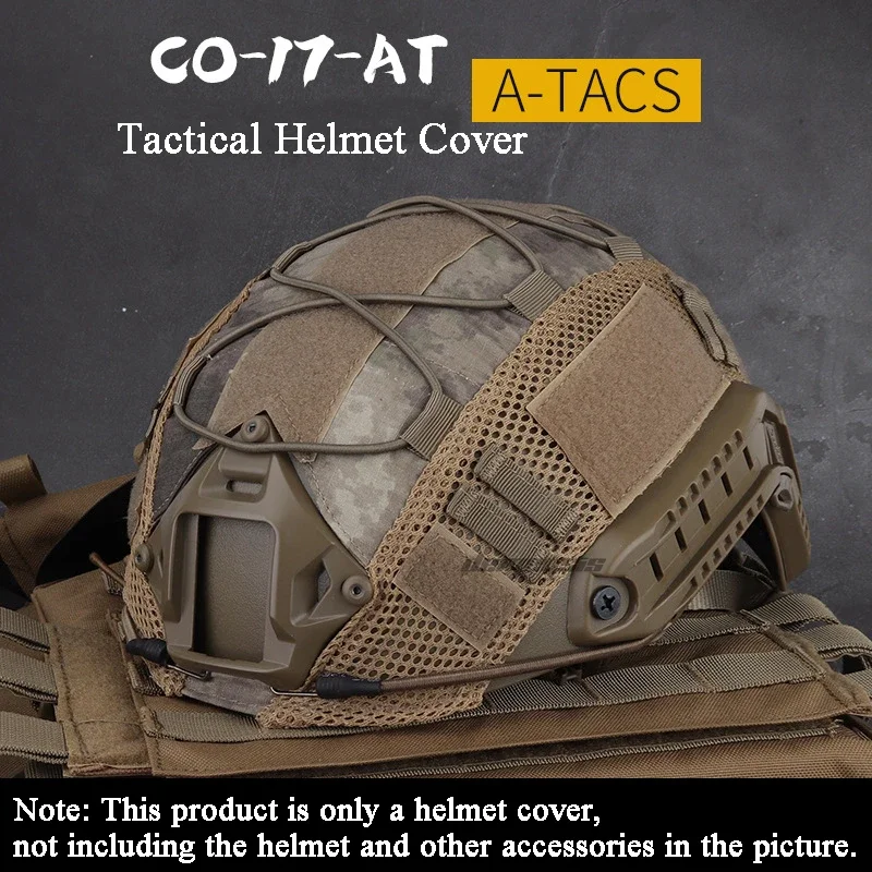 Tactics Helmets Cover for Fast MH PJ BJ Helmet Accessories Airsoft Headwear（without Helmet ） (AT ...